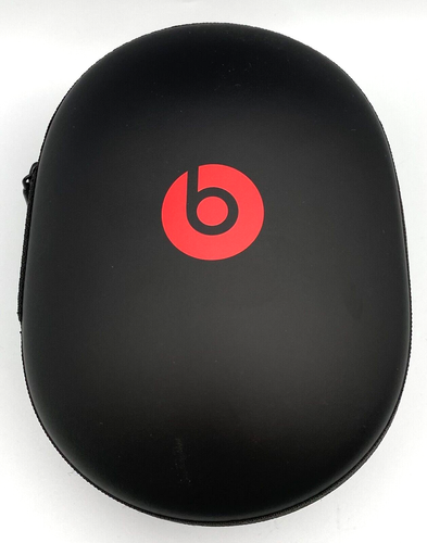 Beats by Dre Black Hard Shell Zipper Headphones Carrying Case Travel ...