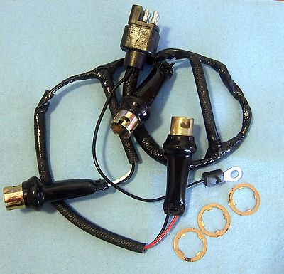 S6) 1968 Ford Shelby / Eleanor / 1965 66 TBird taillight harness with ...