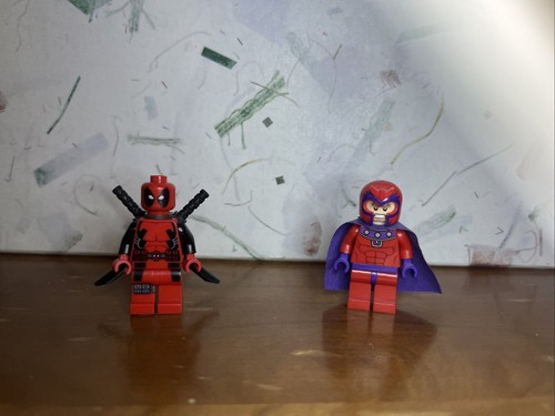LEGO Marvel: DEADPOOL And Magneto Minifigure Wolverine's Chopper ...