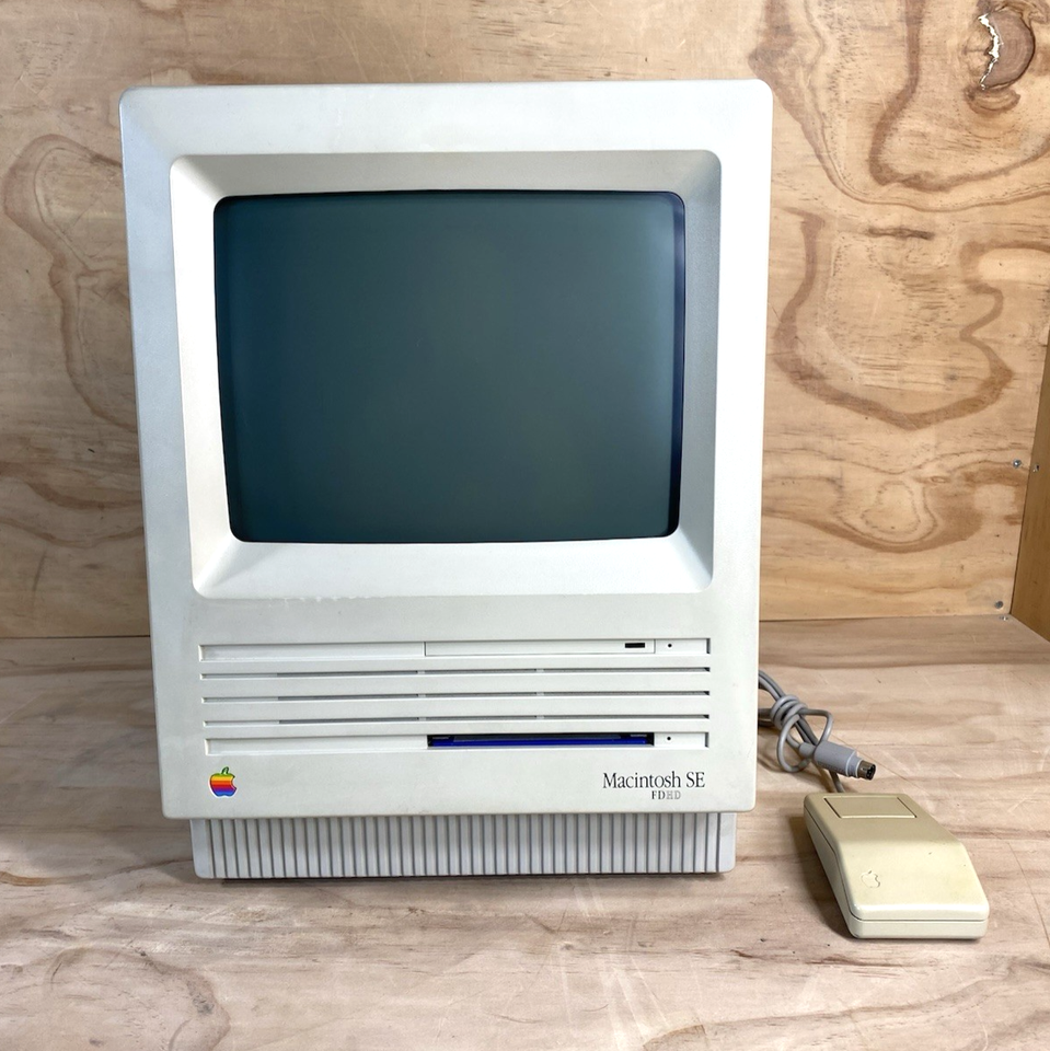 VINTAGE Apple Macintosh SE FD HD Model M5011 Desktop Computer | eBay