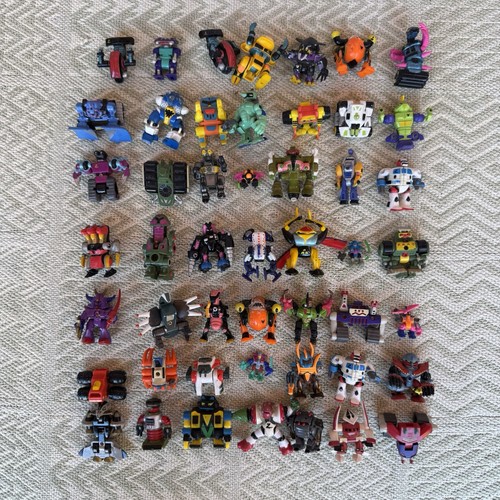 Lot Of 49 Vintage Micro Machines Z-Bots Figures Z Bots Galoob 90's | eBay