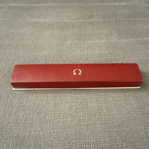 Omega Vintage Watch Case/Box - Red | eBay