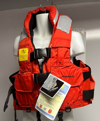 Stearns Personal Floatation Device 4185ORG TYPE III ADULT 3XL ORANGE ...