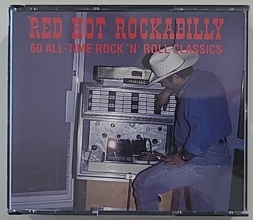 Red Hot Rockabilly 60 All-Time Rock N Roll Classics 3-CDs Gene Vincent ...