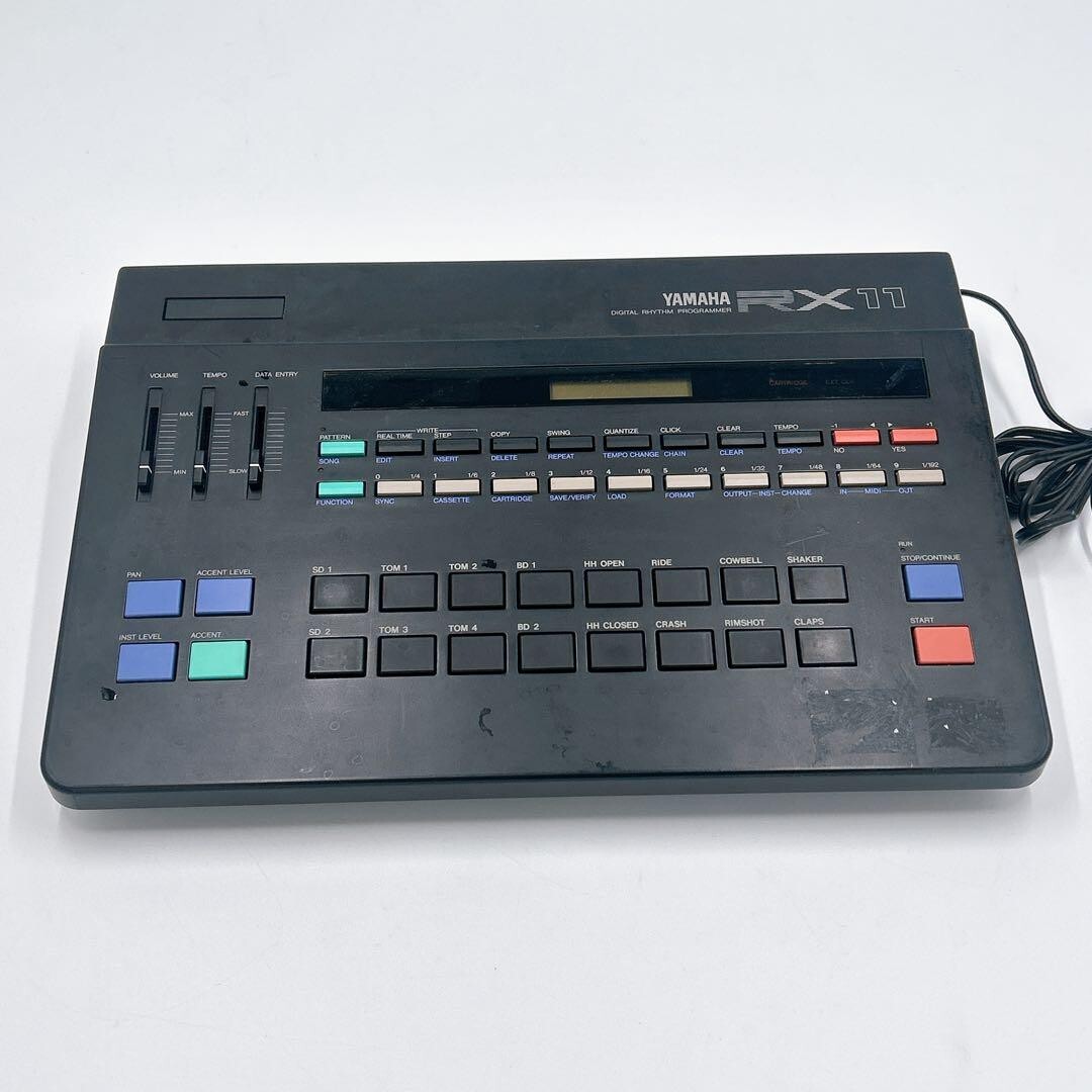 YAMAHA RX11 Rhythm Machine Electronic Drum Black | eBay