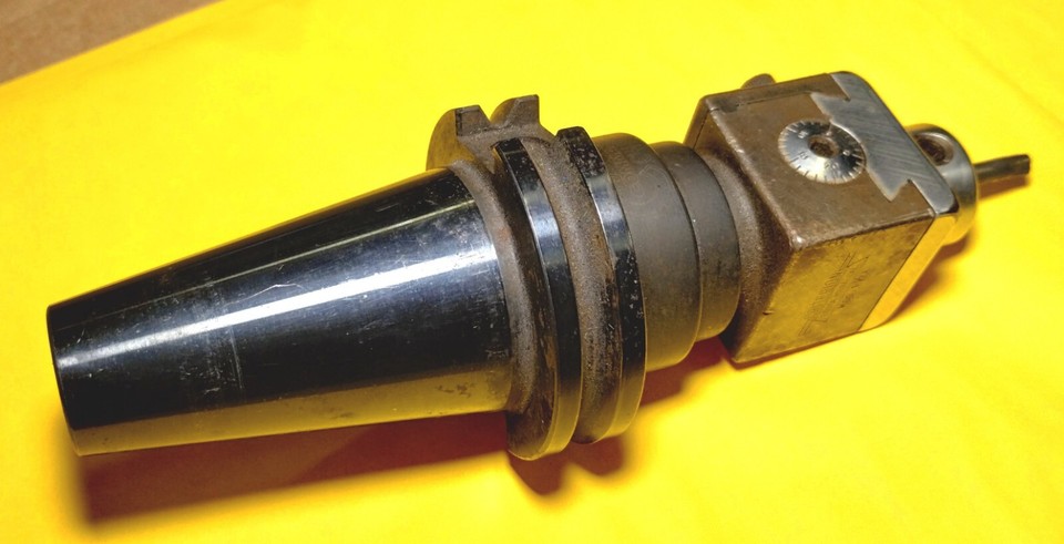 CRITERION PRECISION BORING HEAD 1-1/2A W/ Lyndex Cat40 tool Holder cat ...