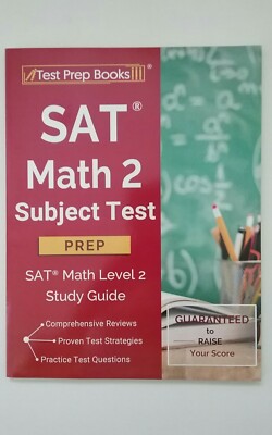 SAT Math 2 Subject Test Prep: SAT Math Level 2 Study Guide | eBay