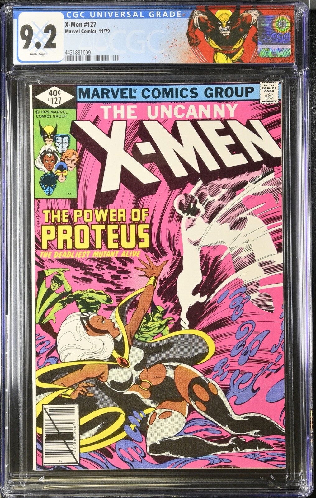 X-Men 127 CGC 9.2 John Byrne Chris Claremont Proteus App Magneto Custom ...
