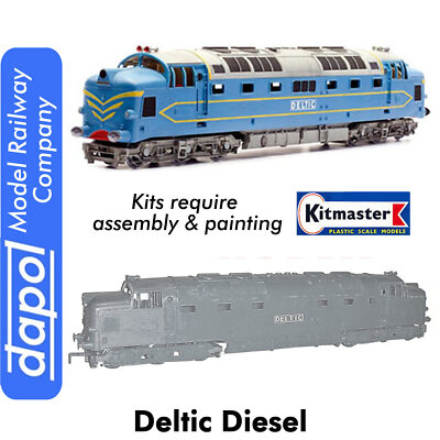 DELTIC DEISEL LOCO Model Railway KitMaster Static Kit Dapol OO Gauge ...