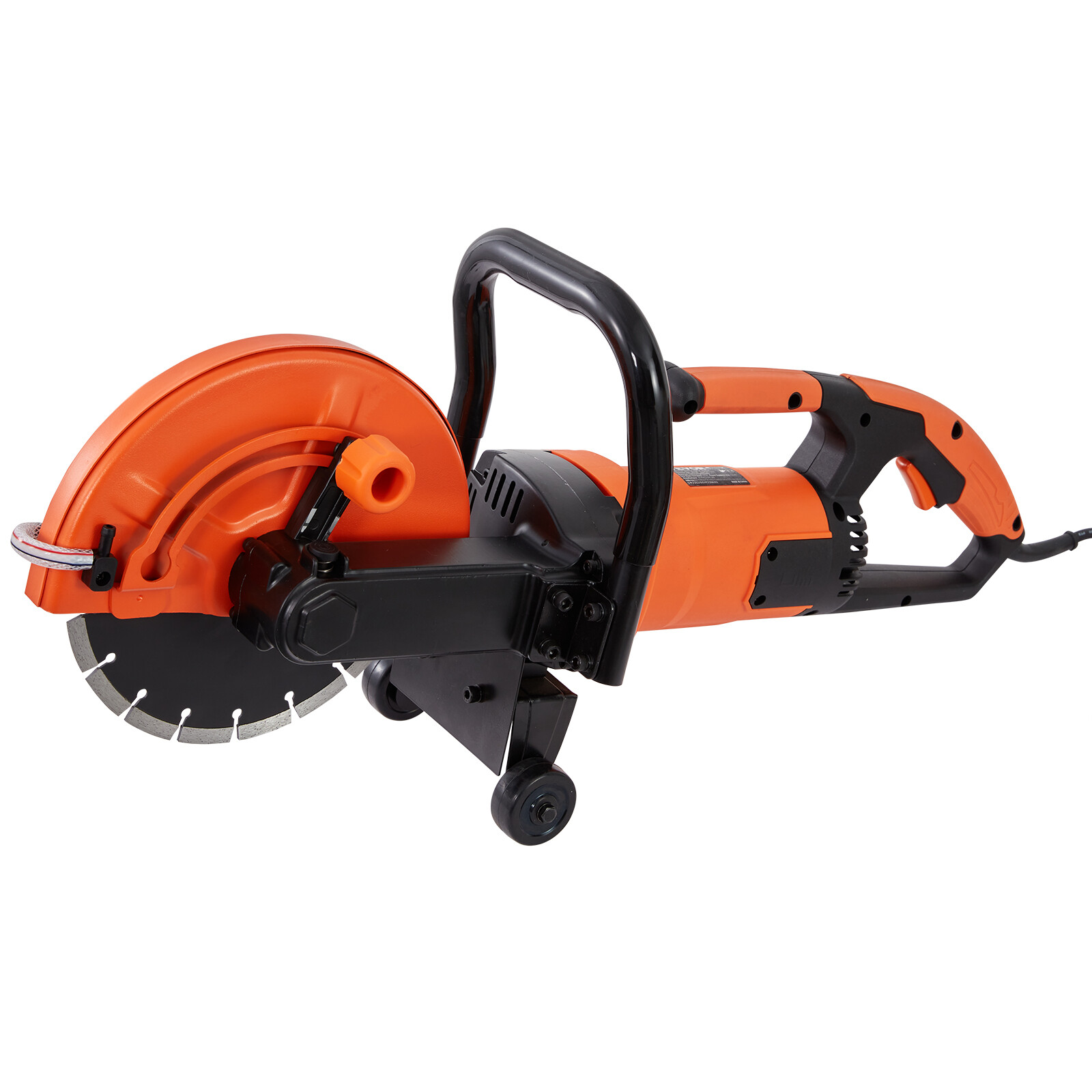 VEVOR 9'' Electric Concrete Saw Wet/Dry Saw Cutter with Water Pump and ...