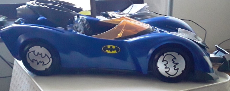 McFarlane Toys DC Super Powers Batmobile With Decal Stickers Homemade ...