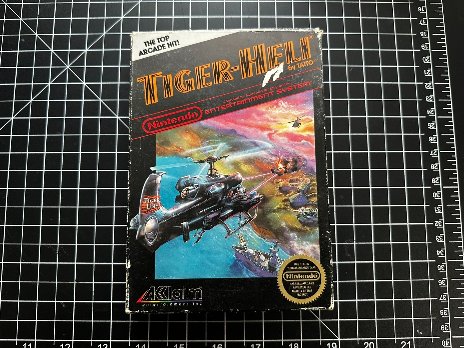 NES Nintendo Tiger Heli By Taito Complete In Box CIB w/ ROB Poster | eBay