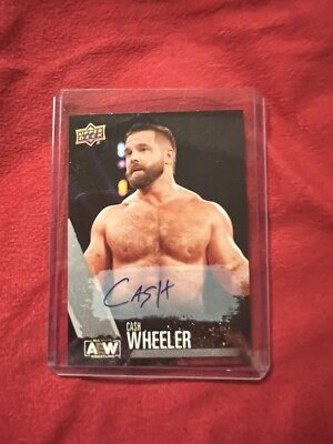 2021 Upper Deck AEW All Elite Wrestling Auto Dash Wilder Cash Wheeler ...