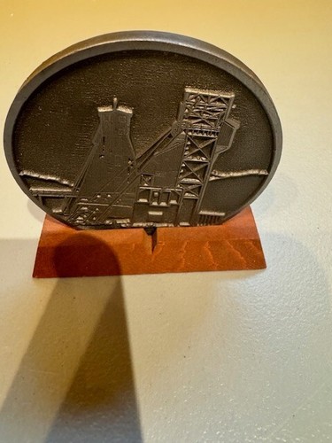 Mather Mine 50 Millionth Ton Commemorative Medal 1975 (Mining Pikands ...