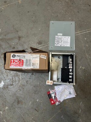 General Electric TL412CP Main Lug Load Center 125 Amp 4 Space 8 Circuit ...