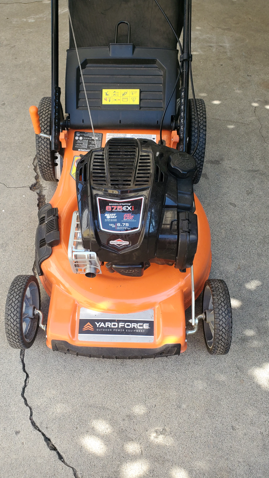 Yard Force Lawn Mower Outdoor Power Equipment Barely Used Need Oil Change | eBay