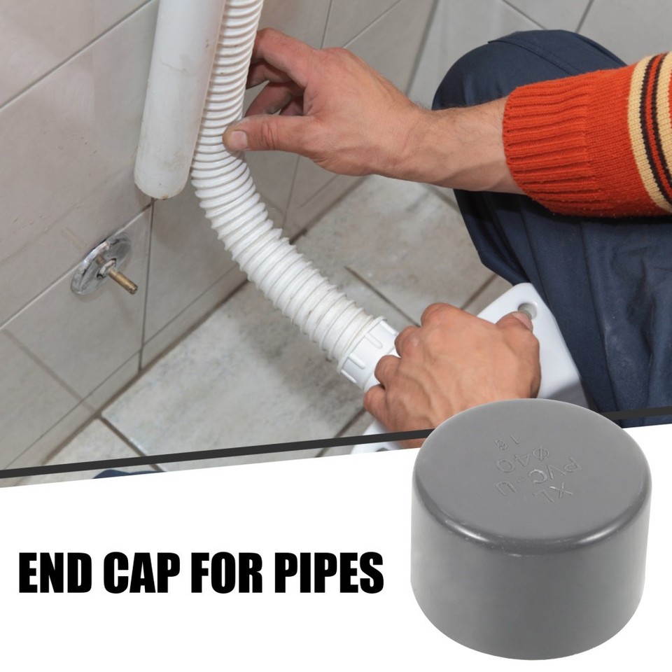 10 Pcs Replaceable Pipe Plug Cap End Fitting Pvc Caps Replacement ...