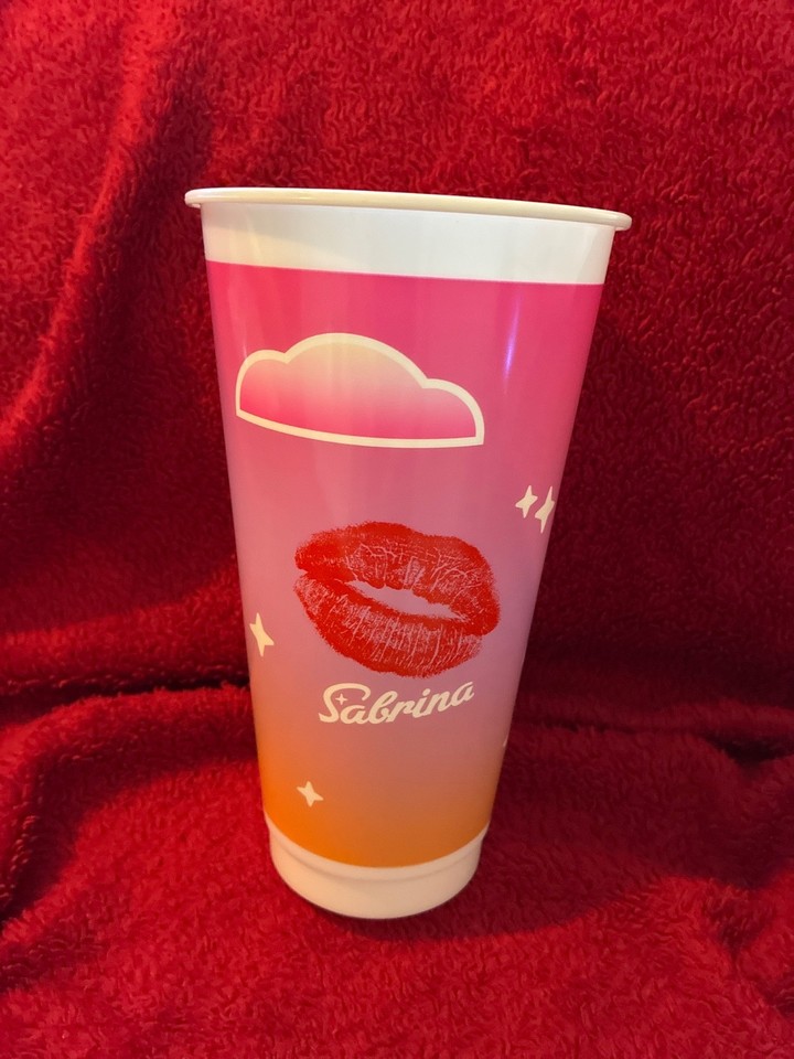 New Exclusive Limited Ed. Sabrina Carpenter x Dunkin Donuts , tumbler ...