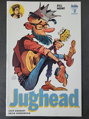 JUGHEAD #1 ARCHIE COMICS 1ST PRINT CHIP ZDARSKY! ANTON EMDIN VARIANT ...