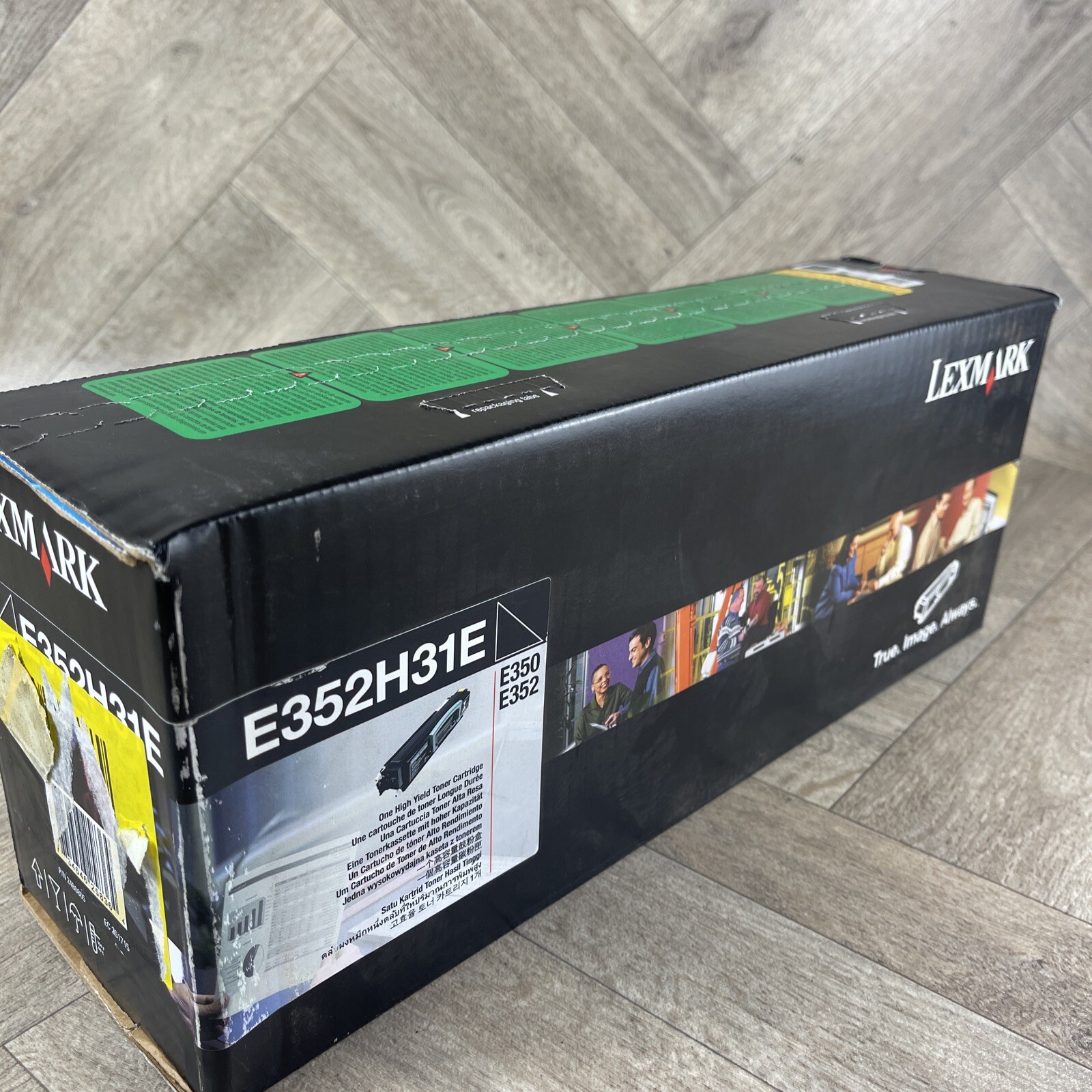 Lexmark Black Corporate Toner Cartridge Capacity 3500 Pages E352H31E ...