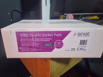 Siniat GTEC Double Socket Putty Pads | eBay UK