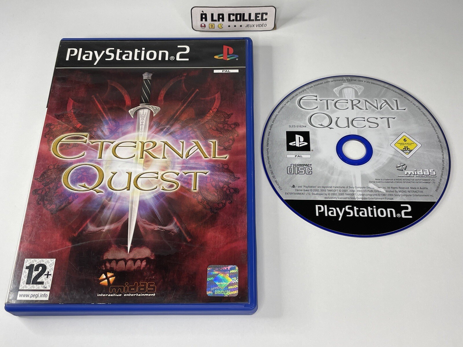 Eternal Quest PlayStation 2 PAL - Prix - Photo - Présentation