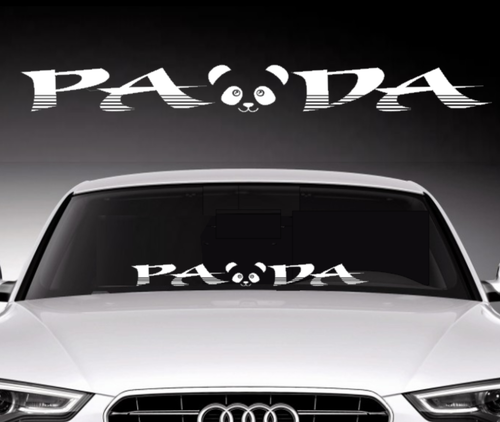 Panda Stance Jdm low Windshield decal Car sticker Banner Graphics Vinyl ...