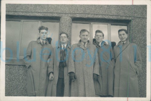 1940s Filey Butlins men in Overcoats | eBay UK
