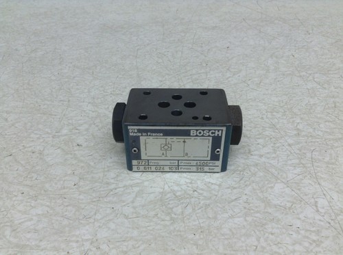 Bosch 0 811 024 103 Manifold Check Valve Block 0811024103 (TSC) | eBay