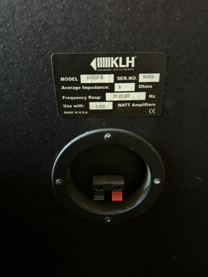 KLH Floor Standing Speakers | eBay