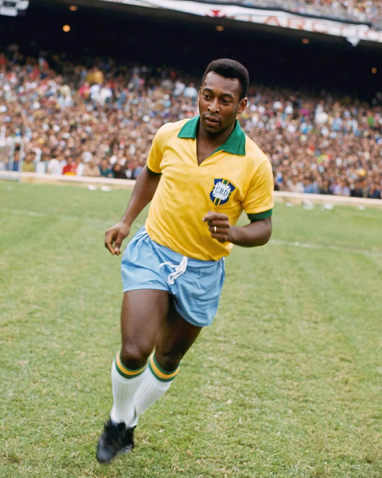 Pele - Brazil (1969), 8x10 Color Photo | eBay
