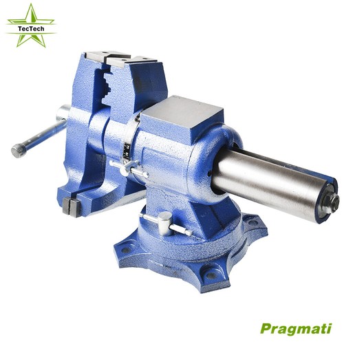 6 Inch Heavy Duty Multi-purpose Rotating Bench Vise Swival 360 Degree ...