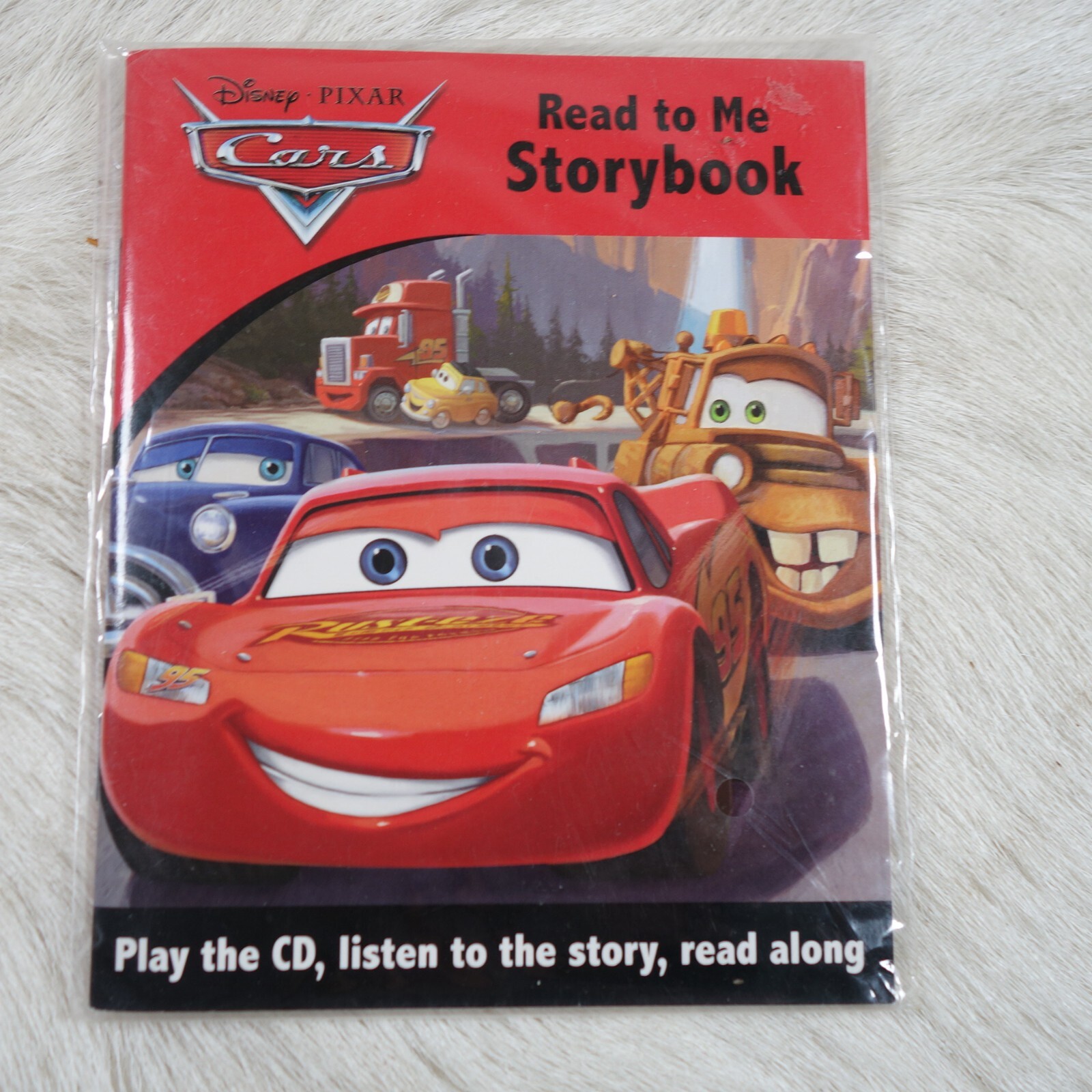 read to me story book cd disney cars movie book | eBay Australia