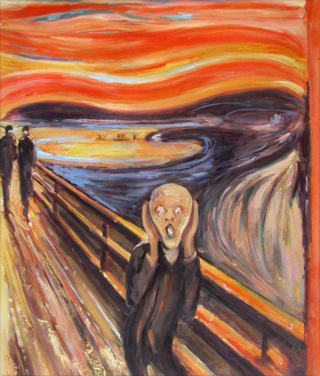 The Scream Munch Painting