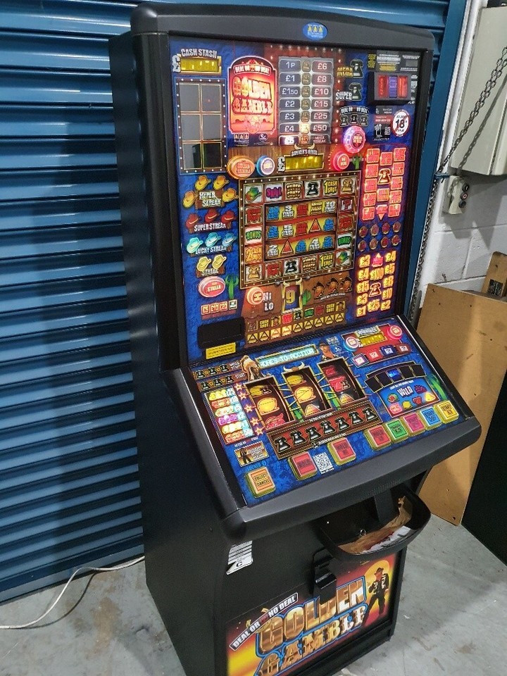 DEAL OR NO DEAL GOLDEN GAMBLE Pub Fruit Machine £5 Jackpot/ Excellent ...