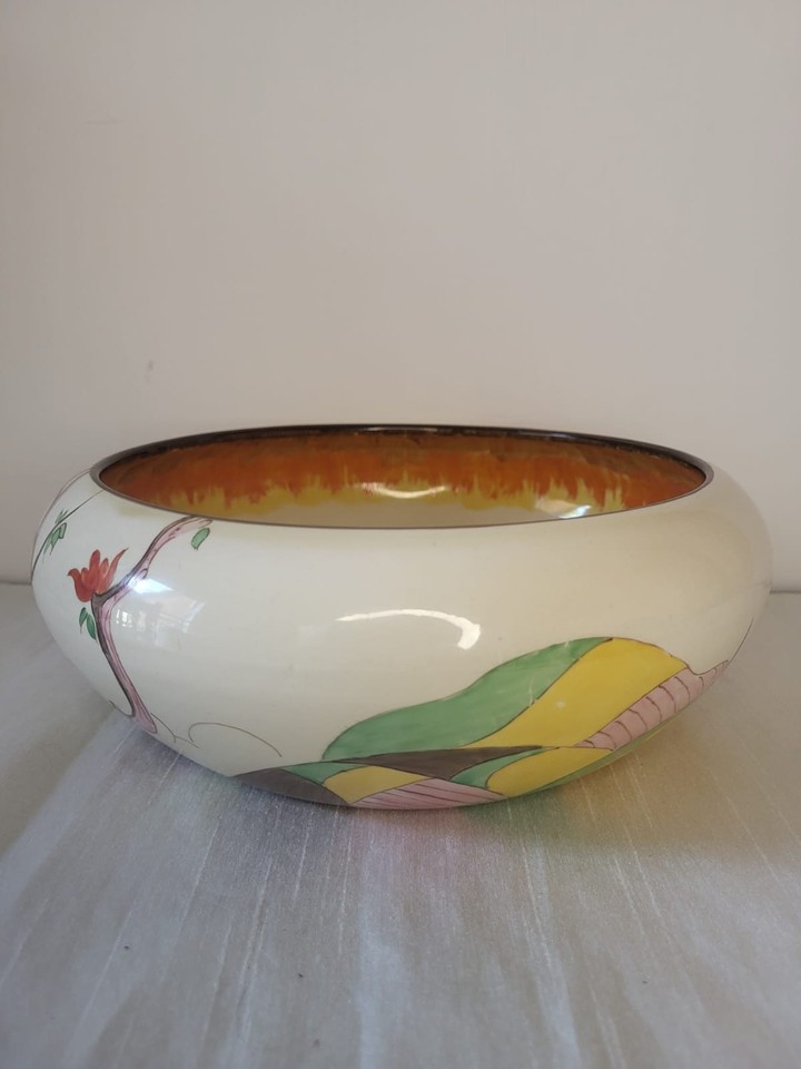 Clarice Cliff Spire Fruit Bowl (Listing 14) | eBay UK