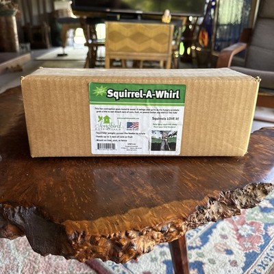 SQUIRREL A WHIRL TRIPLE SPINNER CORN FEEDER - NEW IN BOX ! | eBay