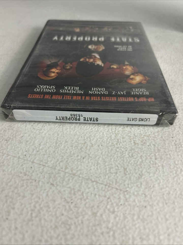 State Property (DVD, 2001) JAY-Z DAMON DASH BEANIE SIGEL NEW ...