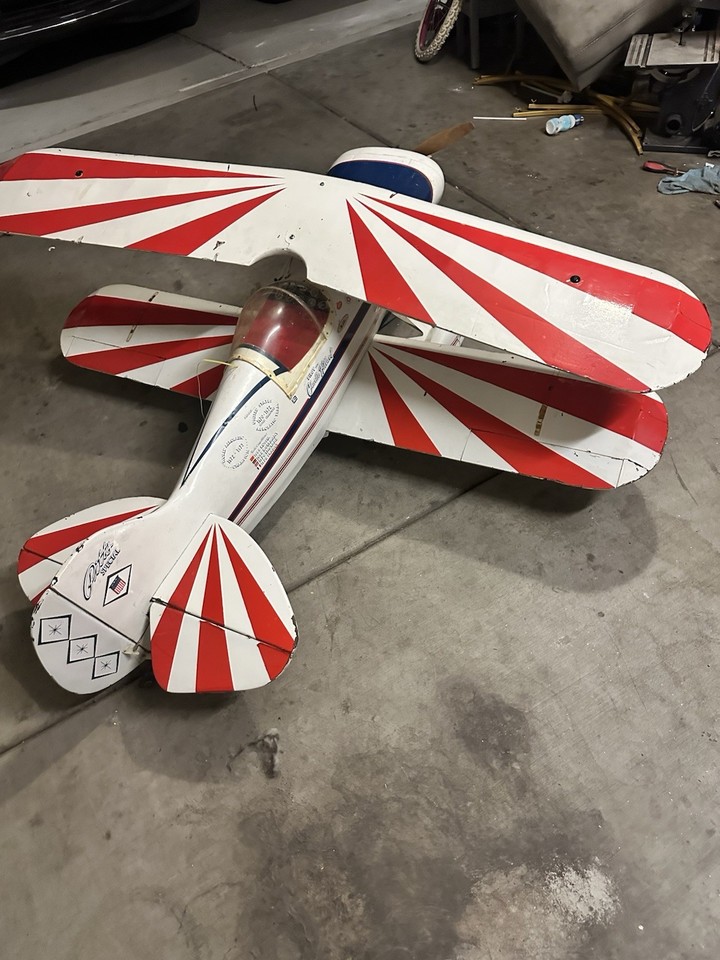 Byron Pitts Special R/C Airplane Red Devils Charlie Hillard Vintage | eBay