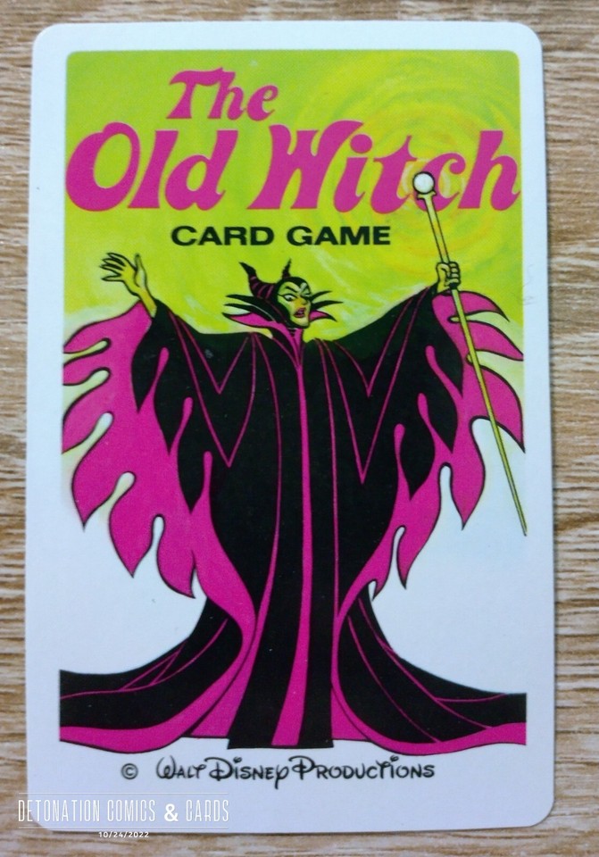Rare Vintage Disney World Old Witch Card Game Dopey Card only Mint 💎 | eBay