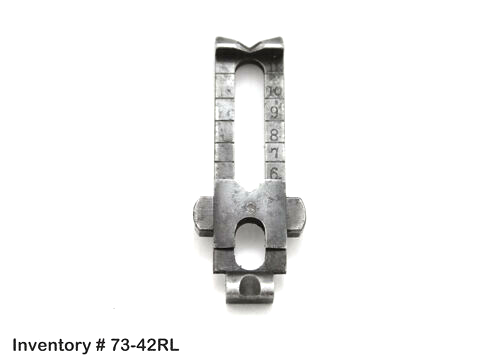 Original Model 1873 Springfield .45-70 Trapdoor Rifle Rear Sight Ladder ...