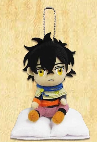 NEW Black Clover Yuno Sitting Mascot Plush Doll w/Ball Chain Official ...