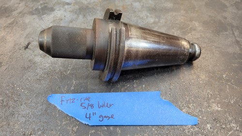 Fitz-rite CAT50 5/8" Endmill End Mill Tool Holder 4" gage | eBay