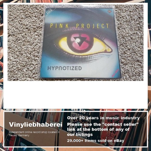 12" LP Italo Disco Vinyl Pink Project - Hypnotized Germany | eBay