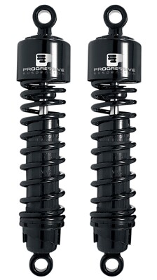 Progressive 412 Series Black 13" Rear Motorcycle Shocks (412-4008B) | eBay