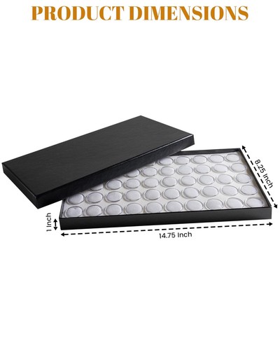 Novel Box Jewelry Gemstone Cardboard Display Case and Lid with Gem Jar ...