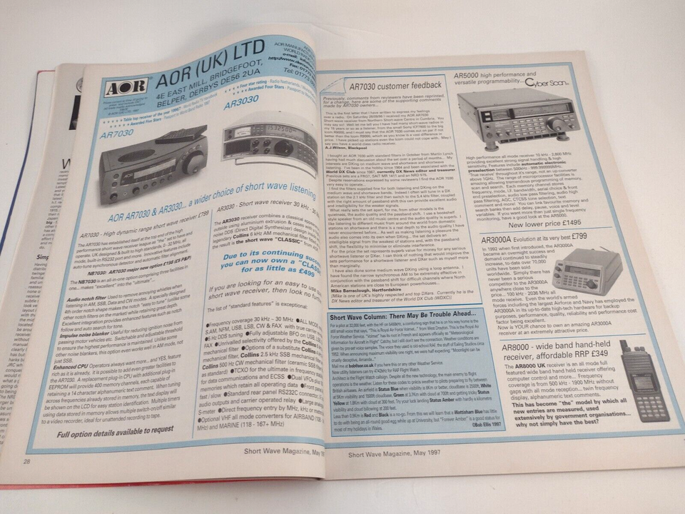 Shortwave Magazine May 1997 British Receiver Scanner Interface Radio | eBay