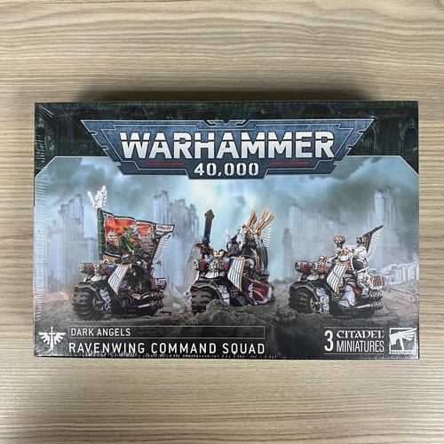 DARK ANGELS RAVENWING COMMAND SQUAD WARHAMMER 40K 40,000 SPACE MARINE ...