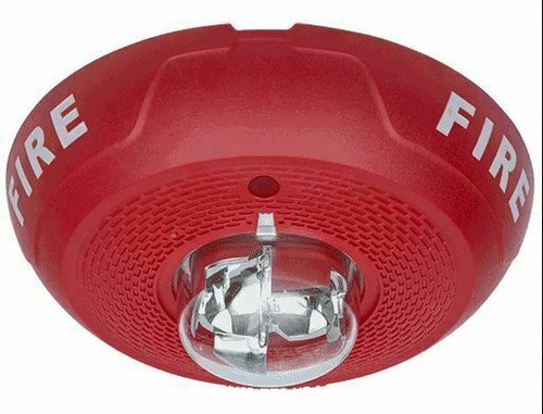 System Sensor PC2RL 2-Wire Ceiling Mountable Horn Strobe - Red ...