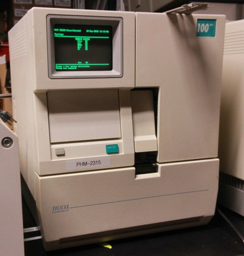 Nova Biomedical Bioprofile 100 Plus Biomedical Chemistry Analyzer | eBay